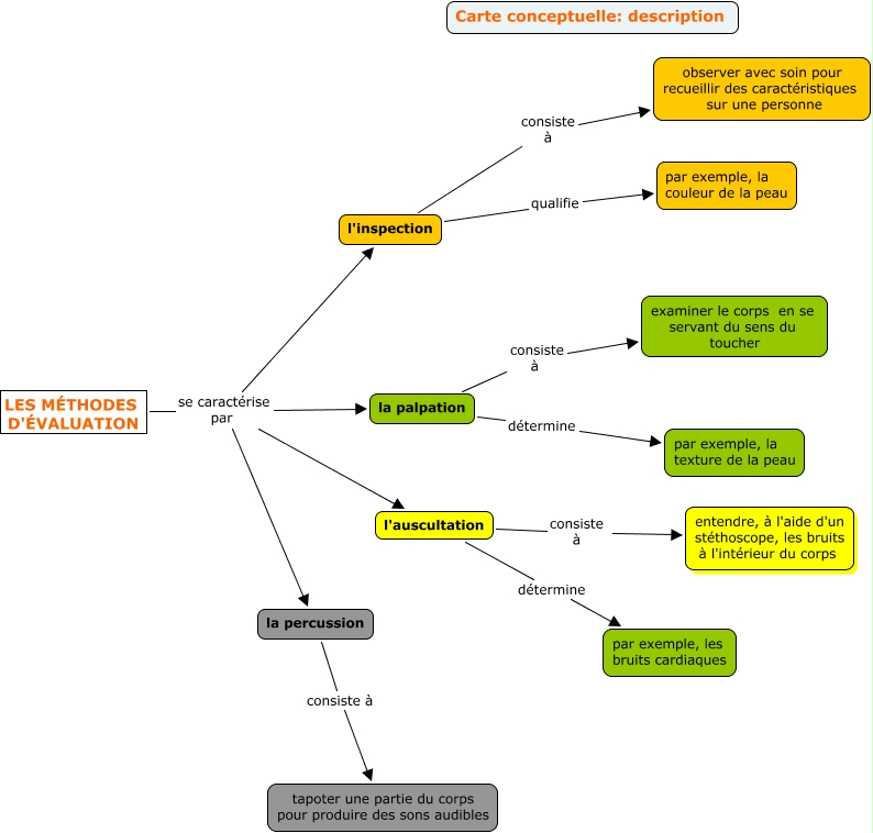 Carte conceptuelle - Description